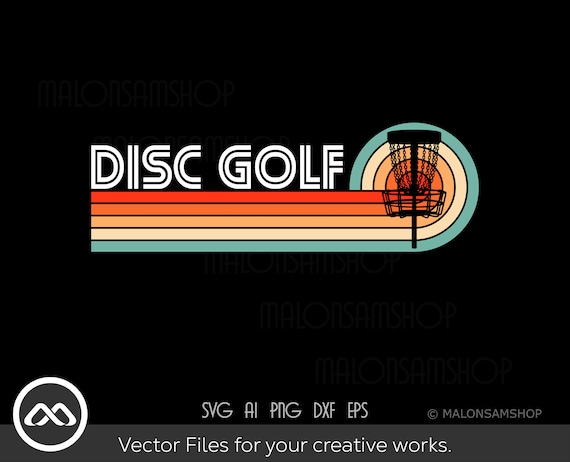Retro Disc Golf SVG T-shirt Design Disc Golf Svg Disc Golf - Etsy