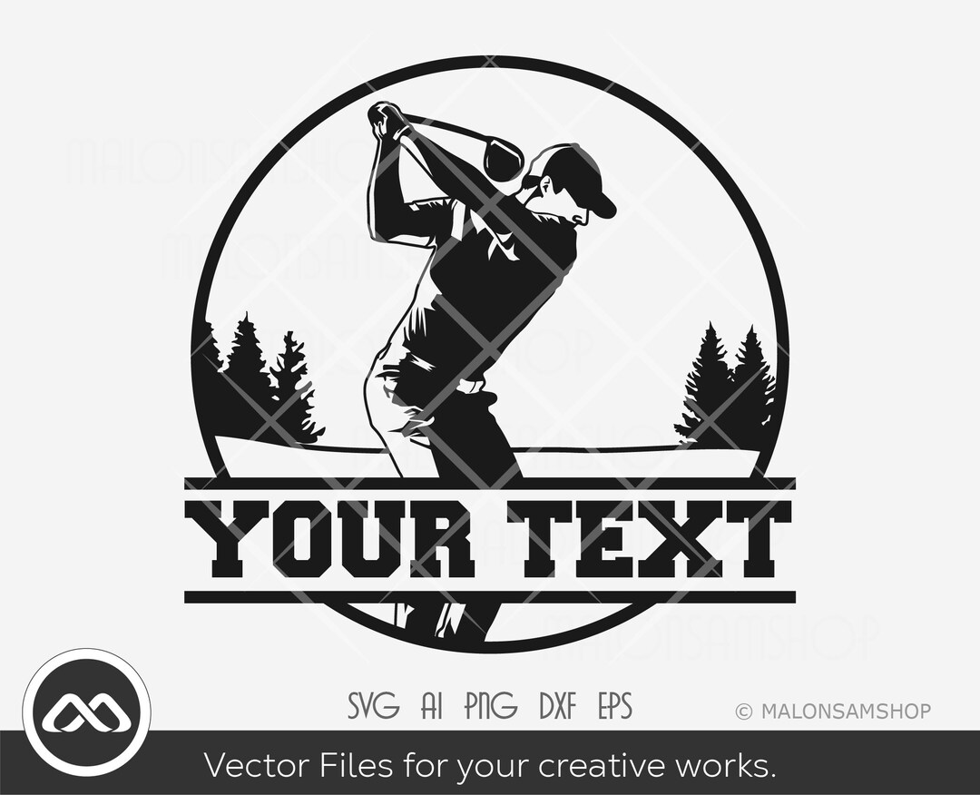 Golf SVG Your Text Customize - Golf Svg, Golfing Svg, Golfer Svg ...