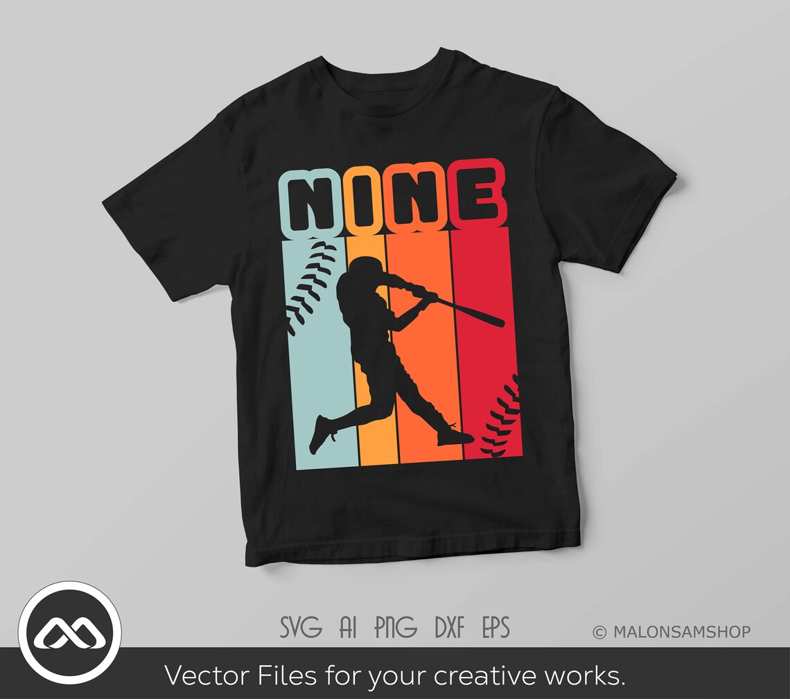 Baseball SVG 9th Birthday Baseball Svg Softball Svg - Etsy Canada