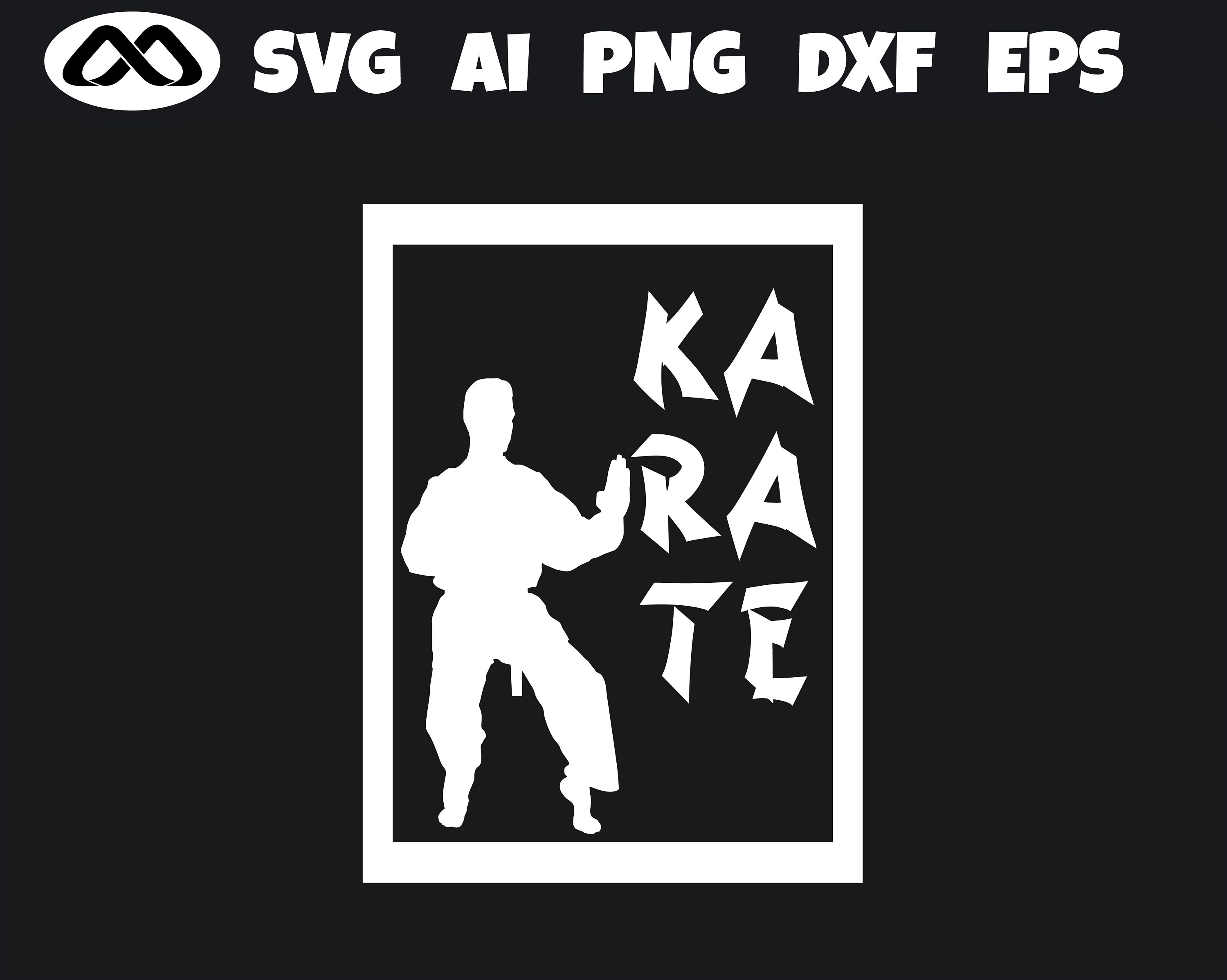 Awesome Karate SVG Karate Boy Karate Svg Martial Arts Svg - Etsy