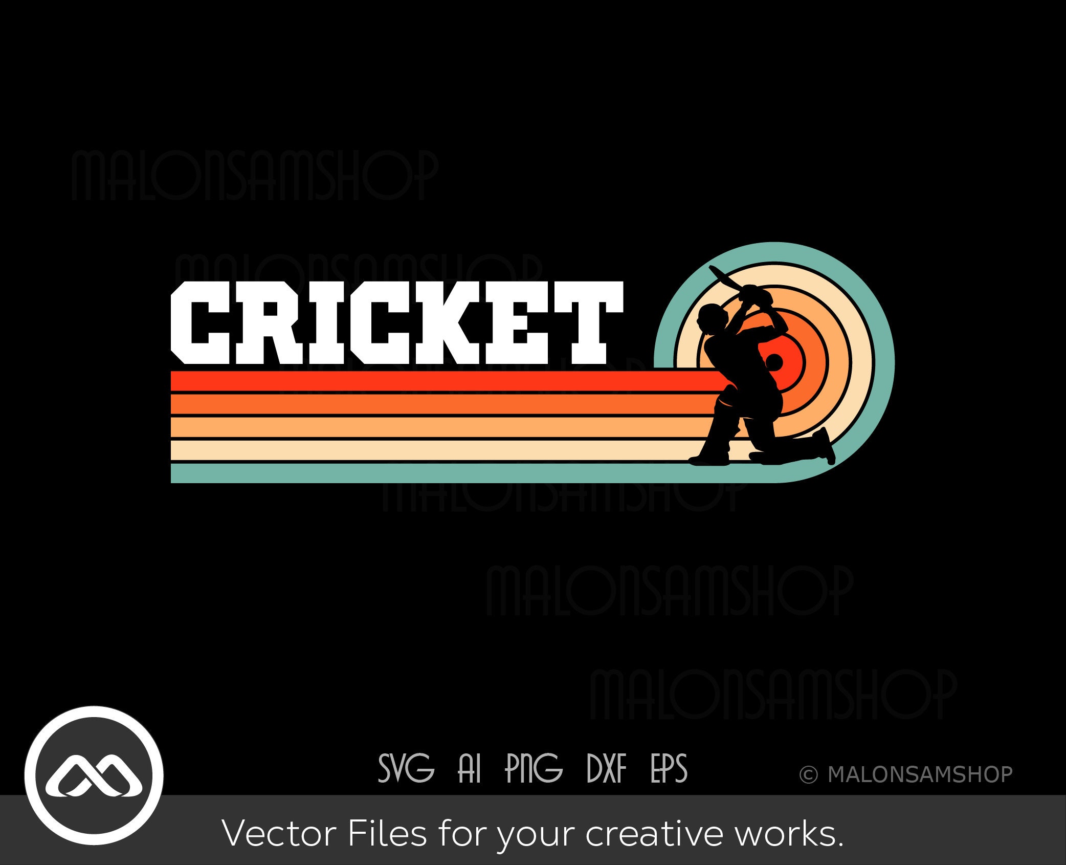 Cricket SVG Retro Cricket Svg Sports Svg Cut File - Etsy Canada