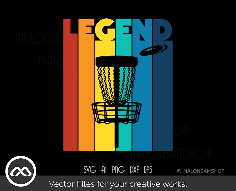 Disc Golf SVG Legend Disc Golf Svg Disc Golf Golf Svg - Etsy