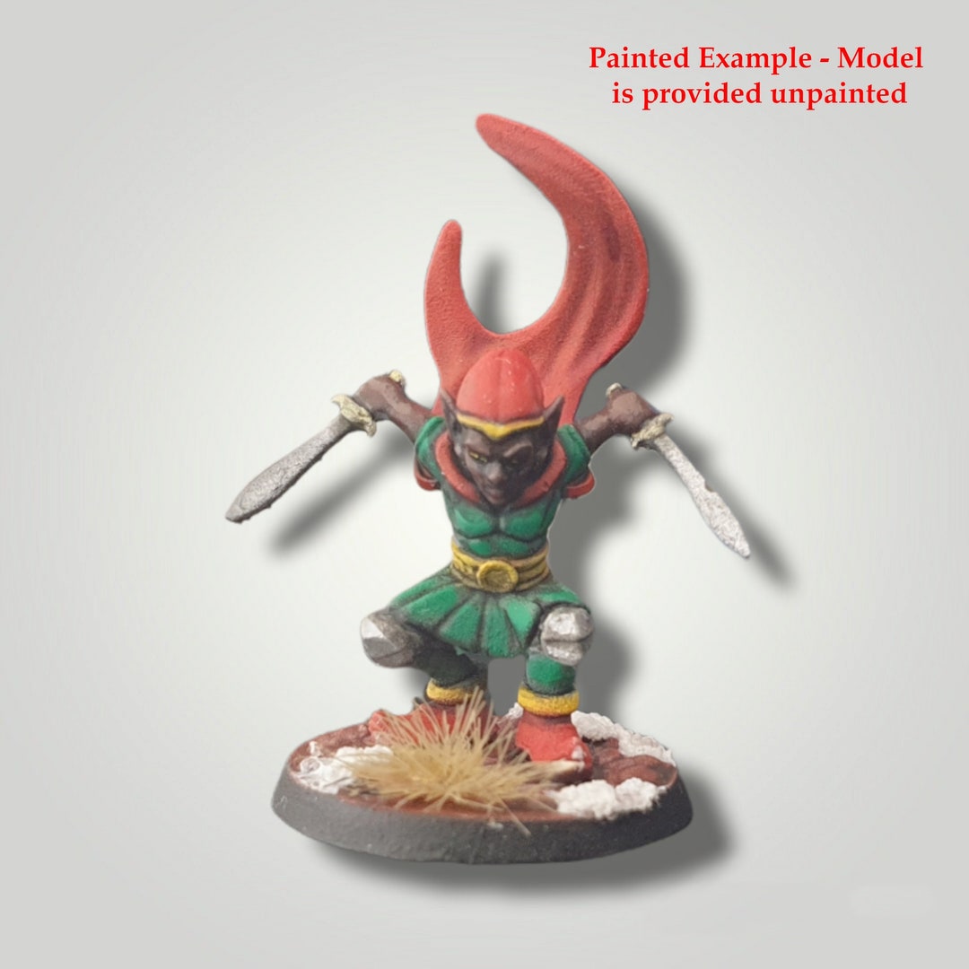 Goblin Rogue Miniature for Tabletop Rpgsdungeons and Dragons - Etsy