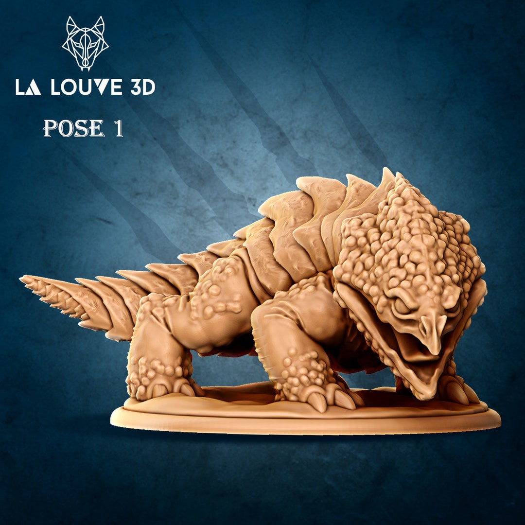 Bulette Miniature for Dungeons and Dragonstabletop Rpgs - Etsy UK