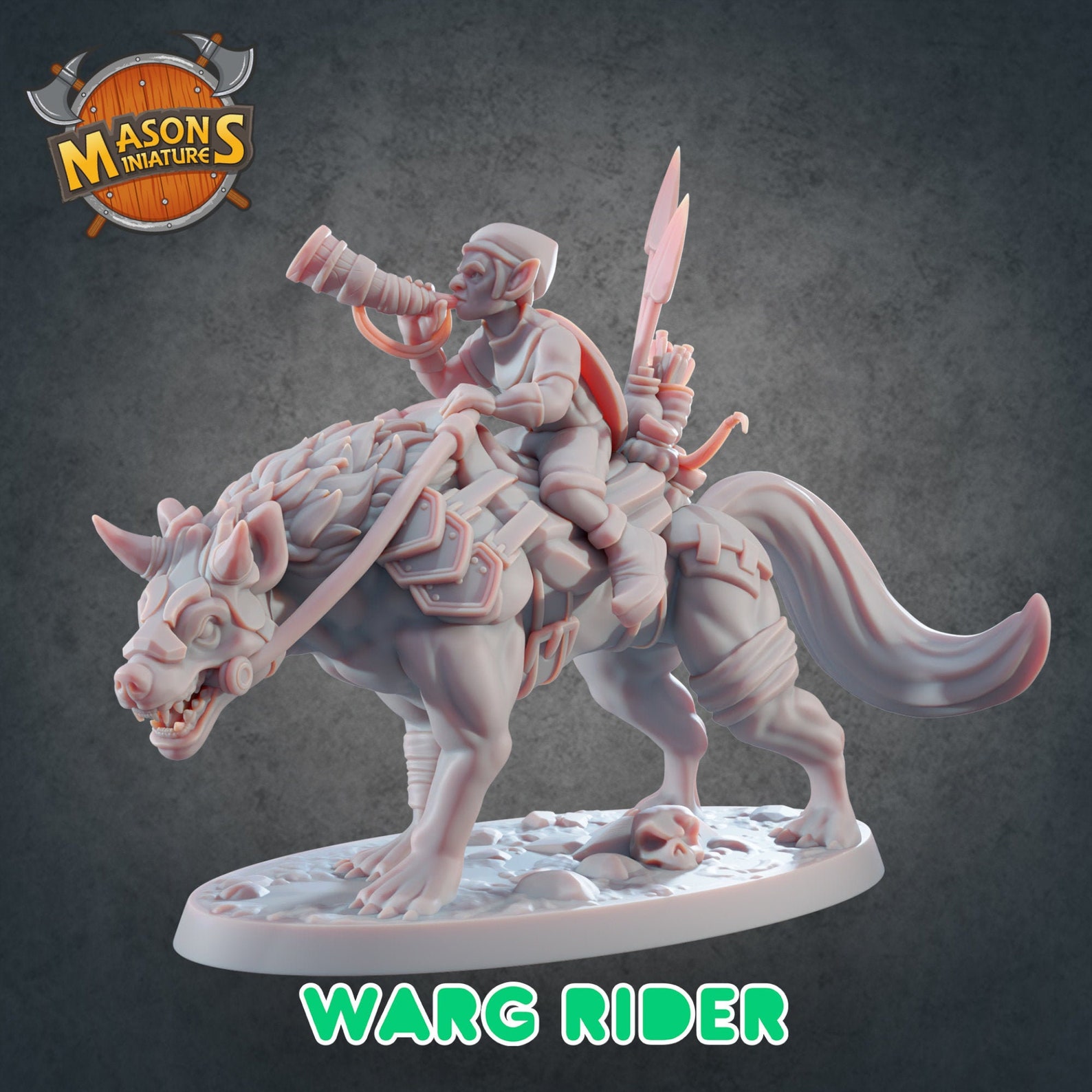 Goblin Warg Rider Miniature for Tabletop Rpgsdungeons and - Etsy UK