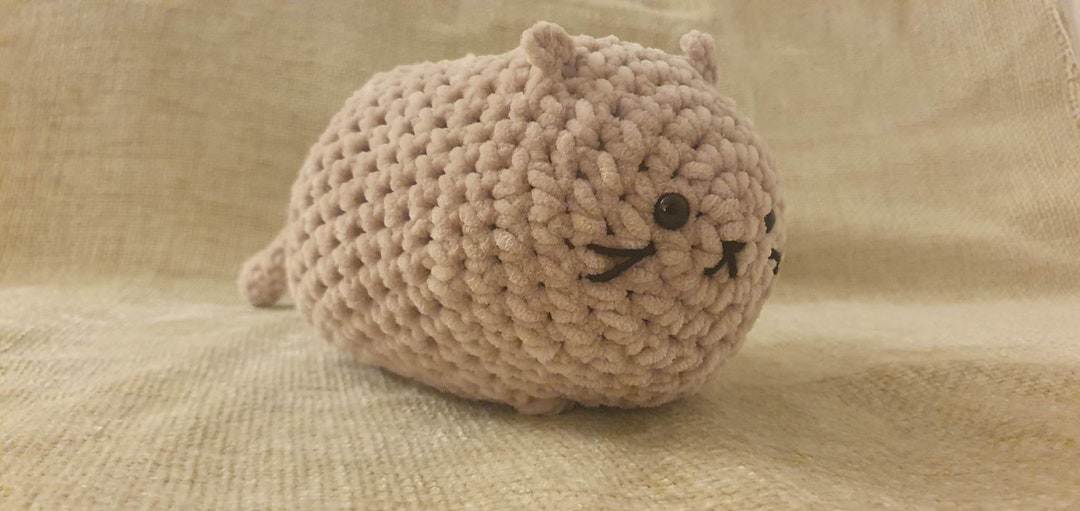 Crochet Loaf Cat Plushie - Etsy