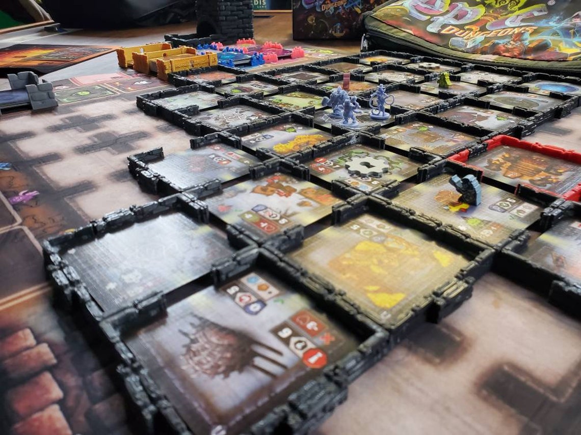 Tiny Epic Dungeon 3d Walls and Card Trays | Etsy Canada
