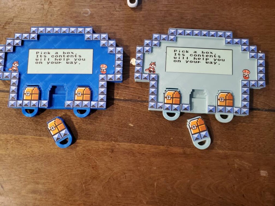 Super Mario Key Ring Super Mario Key Holder Retro Gaming | Etsy