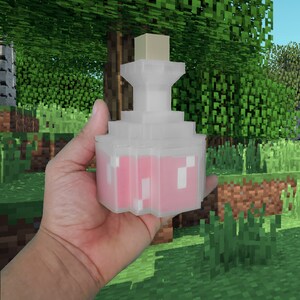 3D Printed Minecraft Potion Models - Etsy