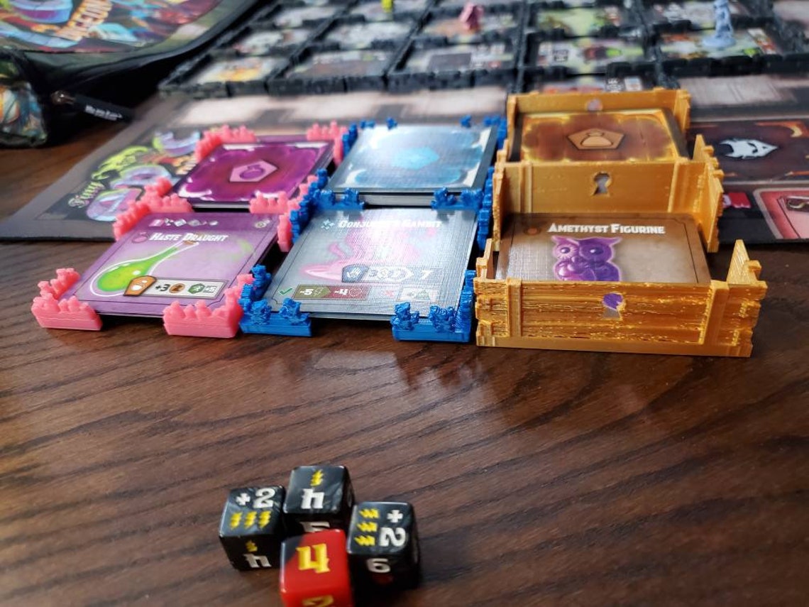 Tiny Epic Dungeon 3d Walls and Card Trays | Etsy Canada
