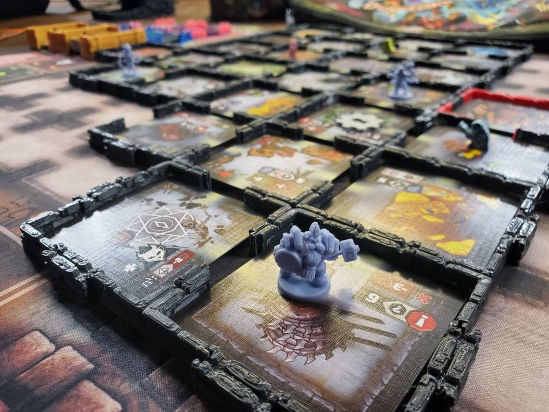 Tiny Epic Dungeon 3d Walls Plus Card Trays 85 Total Pieces - Etsy