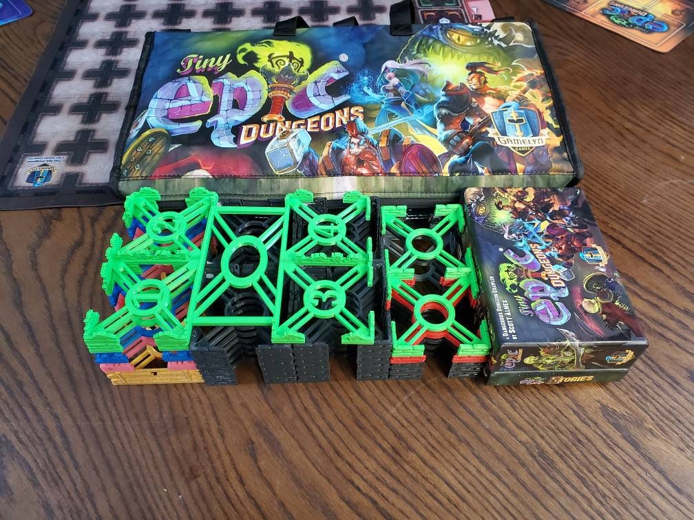 Tiny Epic Dungeon 3d Walls and Card Trays "unofficial" - Etsy Canada