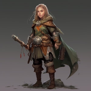 Set of 10 Digital Dwarf NPC Character Portraits 5 Male & 5 Female ...