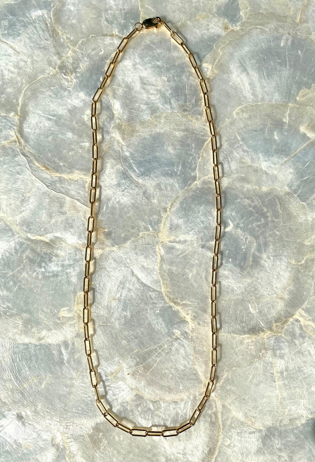Elongated Box Chain, 14kt. Gold-filled 20” - Etsy