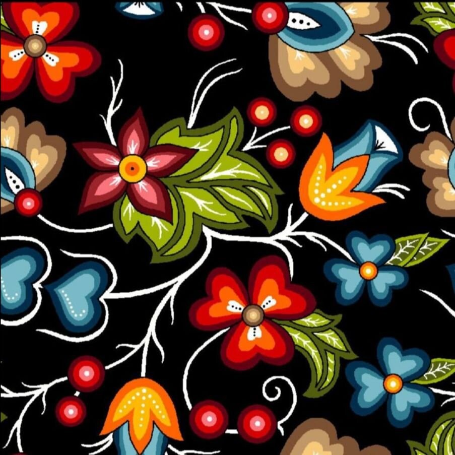 Shannon Gustafson Indigenous Design Fabric First Nations Design Fabric ...
