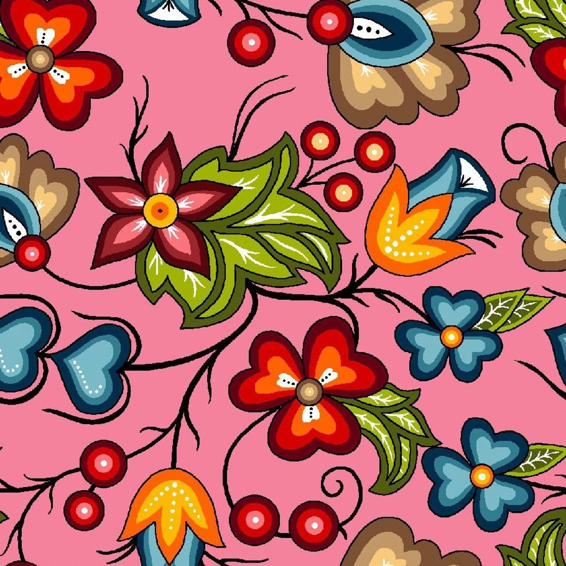 Shannon Gustafson Indigenous Design Fabric First Nations Design Fabric ...