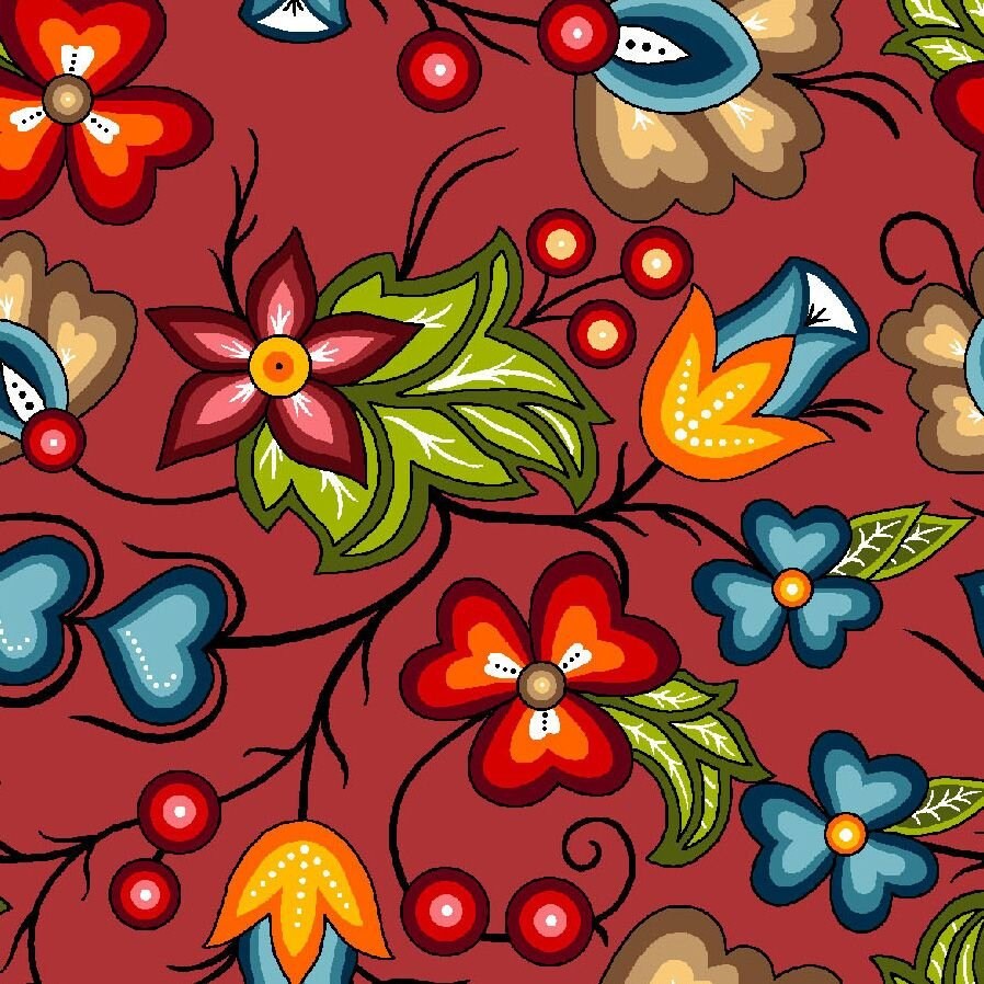 Shannon Gustafson | Indigenous Design Fabric | First Nations Design ...