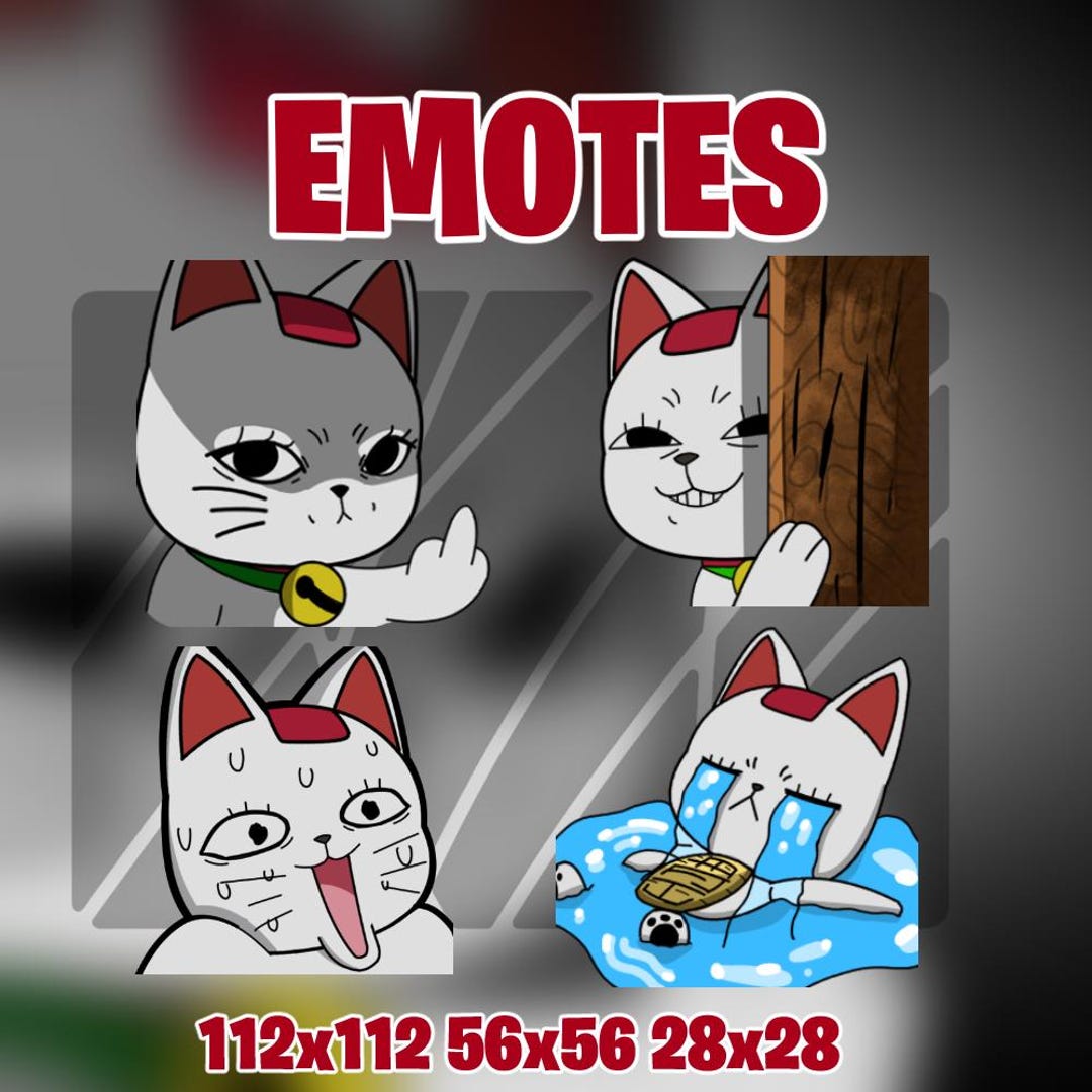 Dandadan Twitch Emotes, FREE Animated Emotes, Turbo Grandma Emotes ...