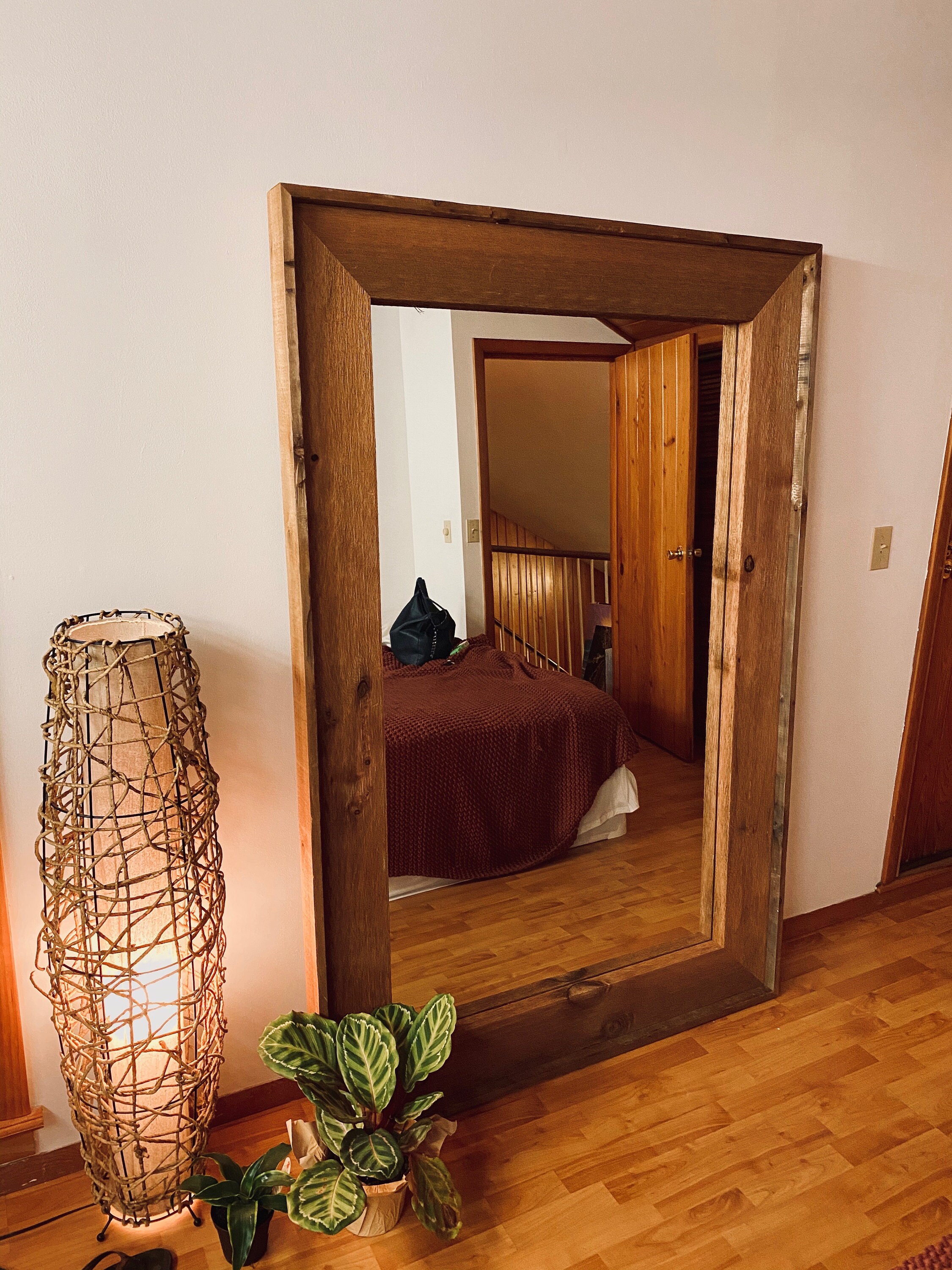 Custom Wood Framed Mirrors - Etsy