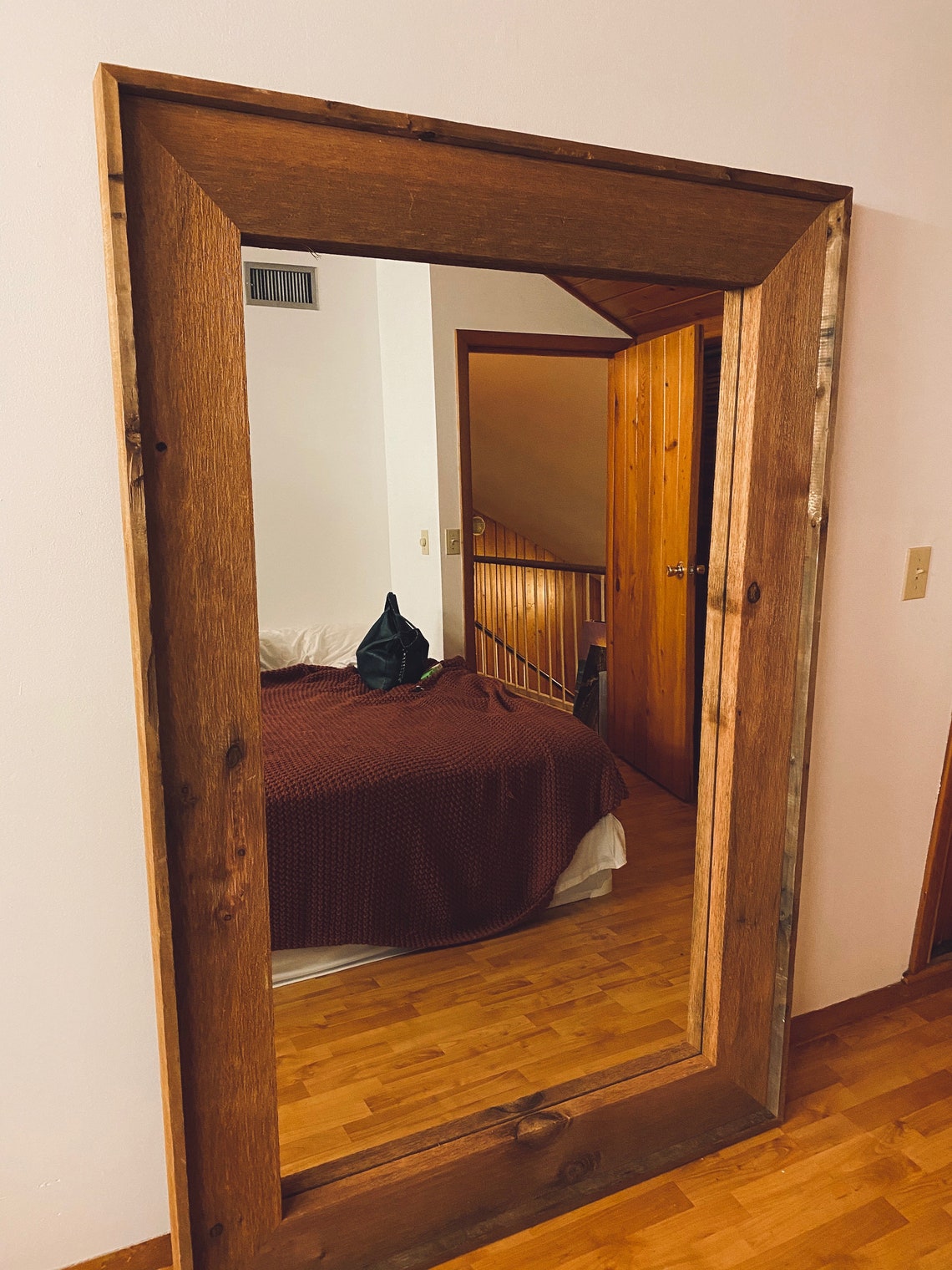 Custom Wood Framed Mirrors - Etsy