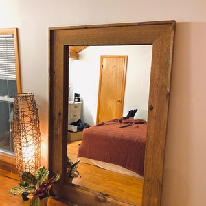 Custom Wood Framed Mirrors - Etsy