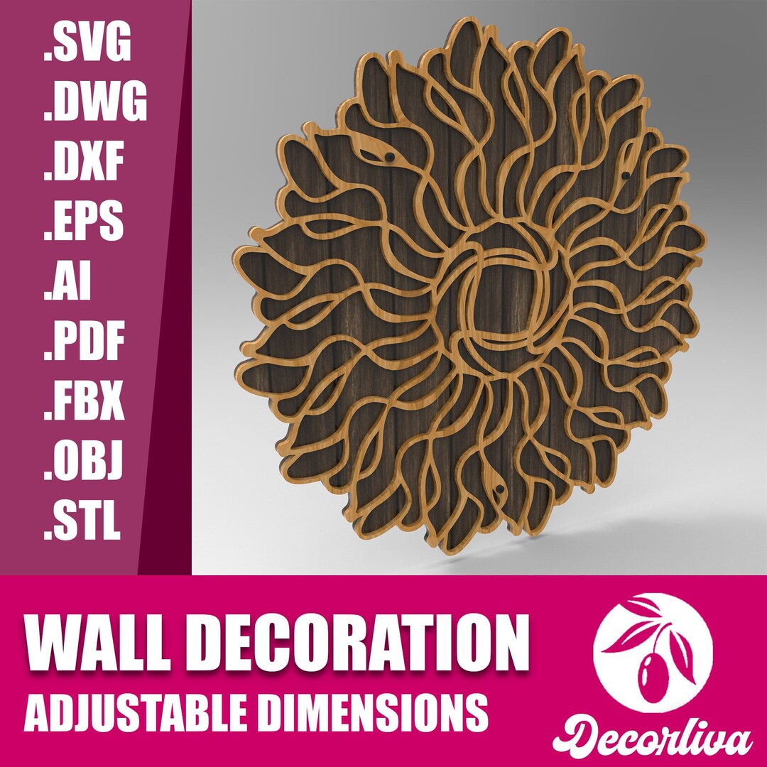 DIY Wall Art SVG Sawtooth File | Laser Cut File | Wall Art for Cricut ...