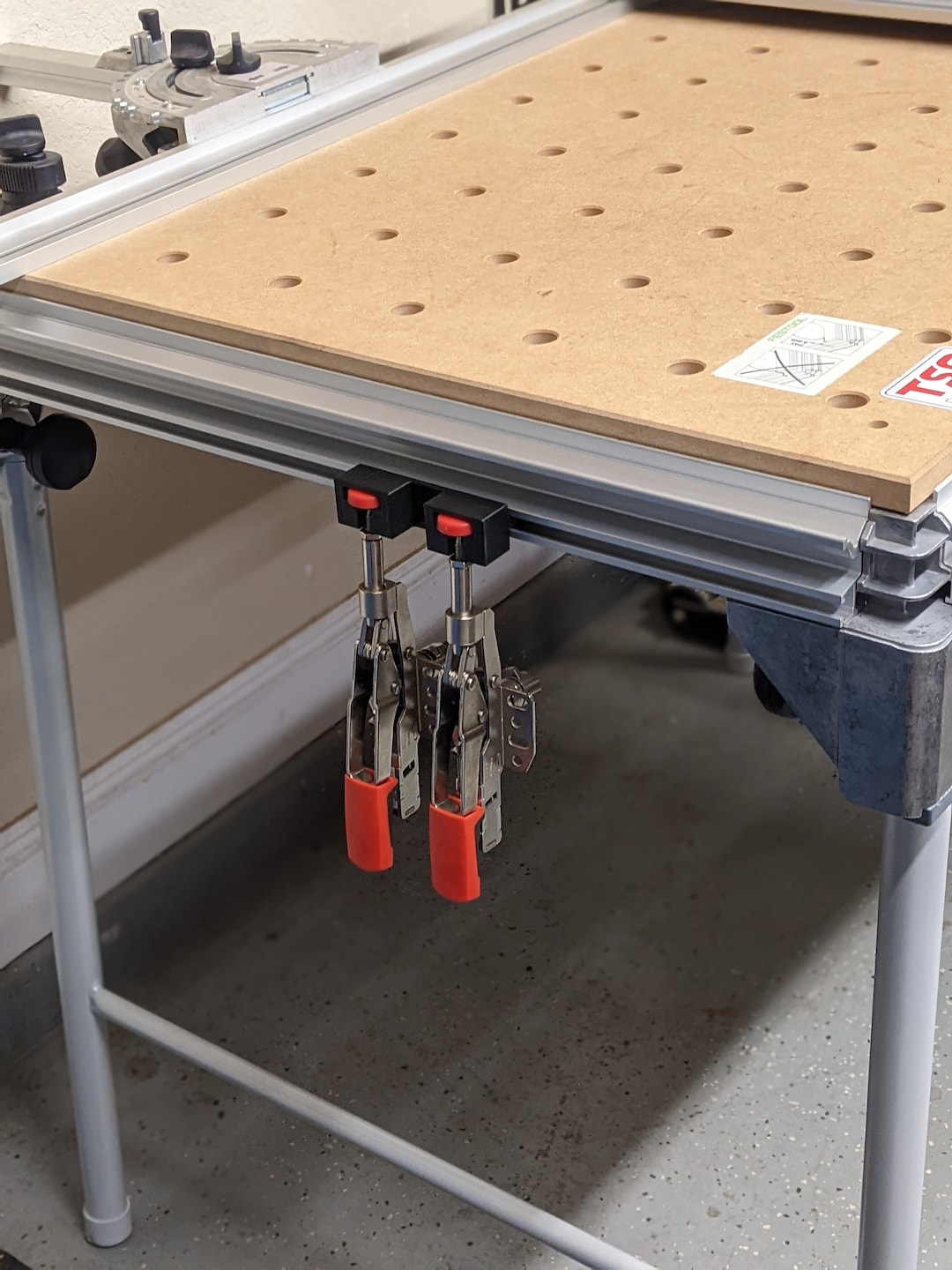 Festool MFT 3 Bessey Inline Clamp Holder - Easily Store Your Bessey/tso ...