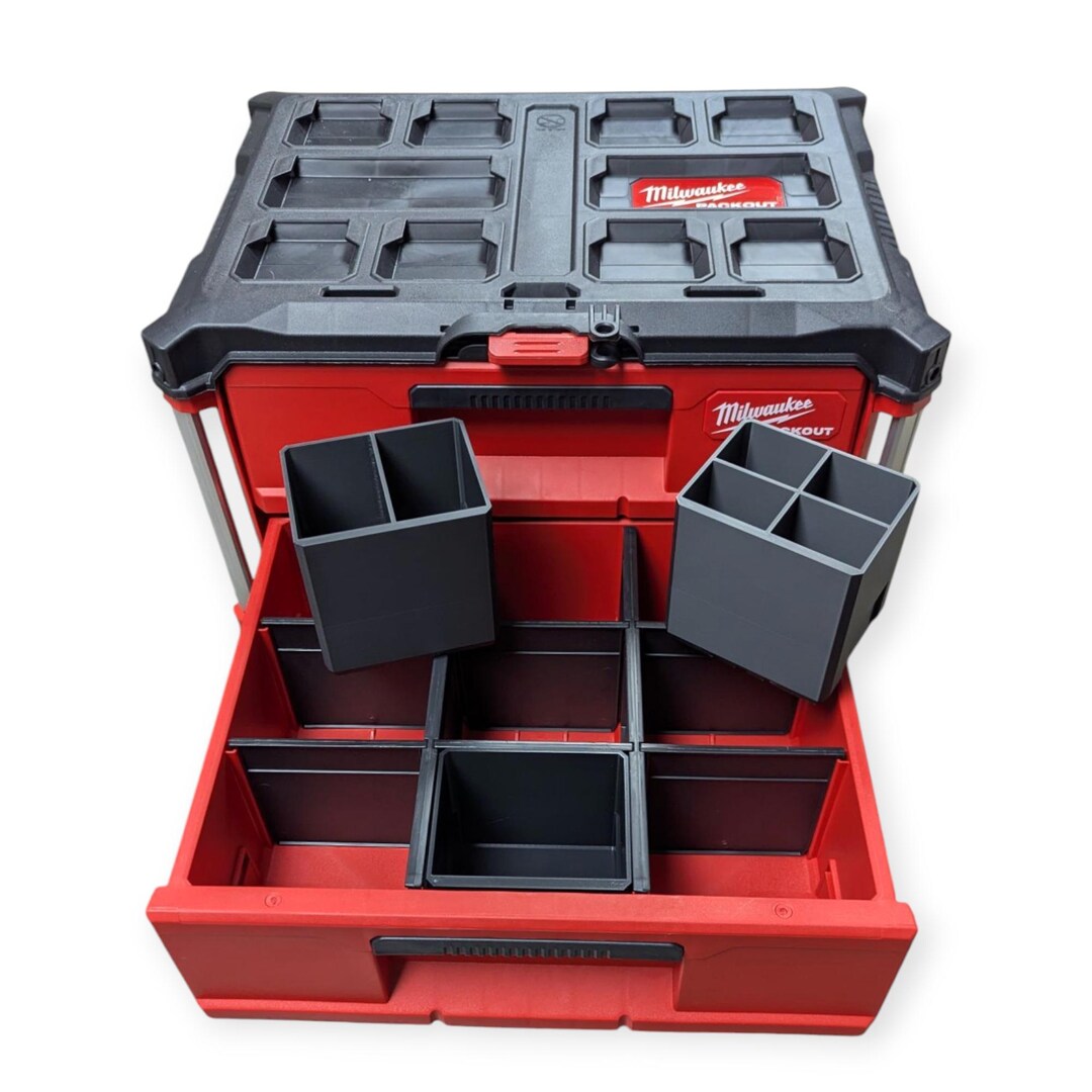 Bins for Milwaukee Packout Two-drawer Tool Box - Etsy