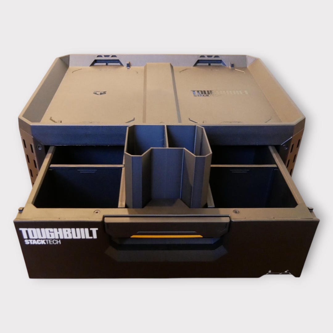 Bins for TOUGHBUILT STACKTECH Single Drawer Tool Box - Etsy