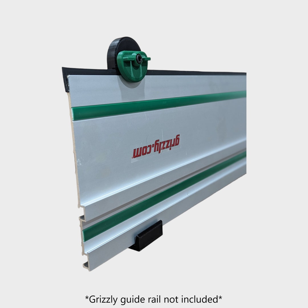 Grizzly Pro Track Saw Guide Rail Holder Set: Wall Mount Storage Rack - Etsy