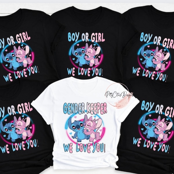 Lilo and Stitch Gender Reveal - Etsy