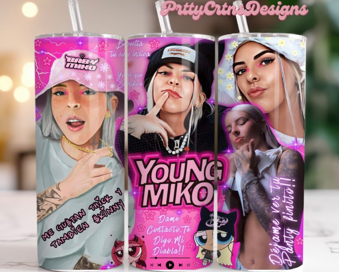 Young Miko Tumbler Young Miko Xoxo Tour Merch Young Miko 20 Oz Tumbler ...