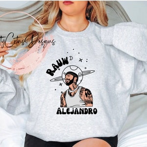 Rauw Alejandro Rauw Alejandro Merch Crewneck Puerto Rico Trending ...