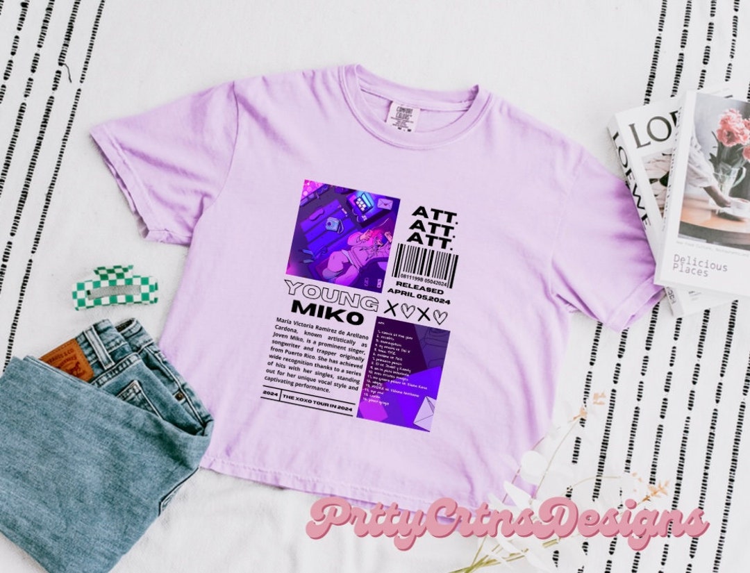 Young Miko Xoxo Tour Merch Young Miko Att. Young Miko Merch young Miko ...