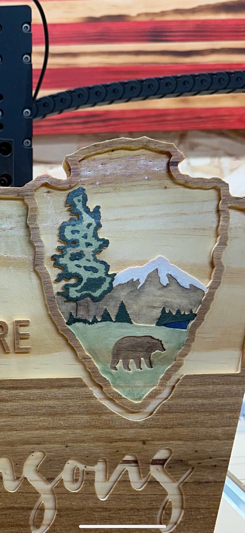 National Park Themed Name Sign **CUSTOMIZABLE** - Etsy