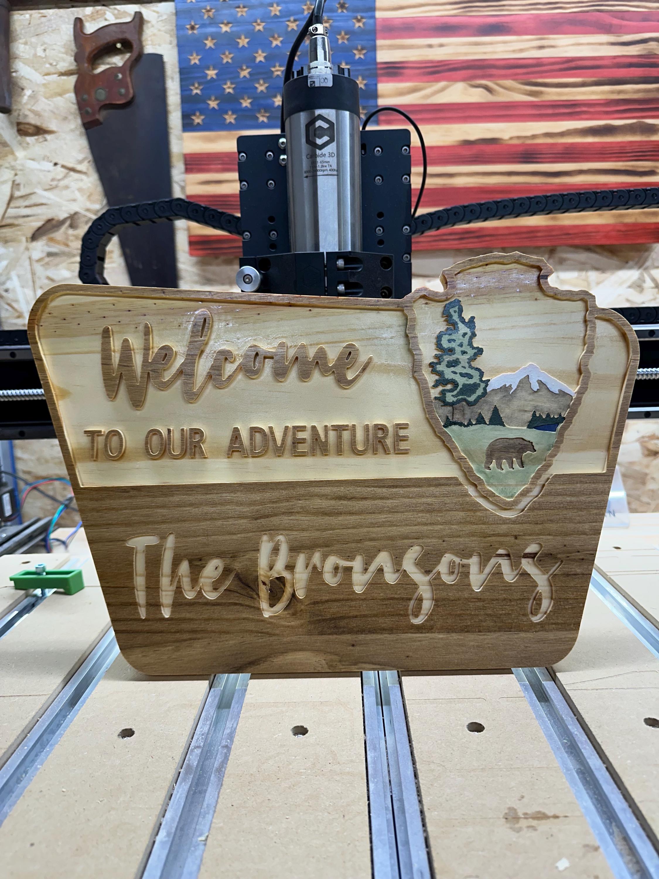 National Park Themed Name Sign **CUSTOMIZABLE** - Etsy