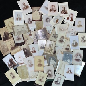 Antique Cabinet Cards - Etsy