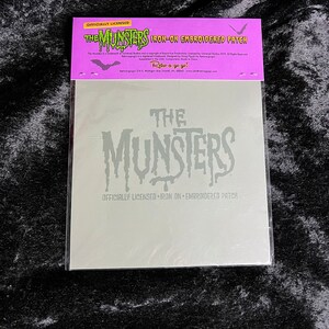 The Munsters Iron-on Embroidered Patch Eddie Munster and - Etsy