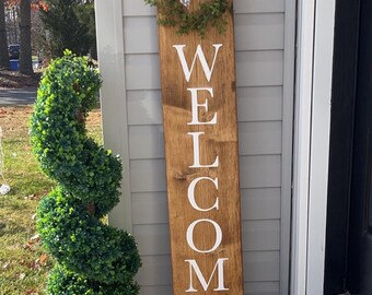 Personalized 4x4 Welcome Sign - Etsy