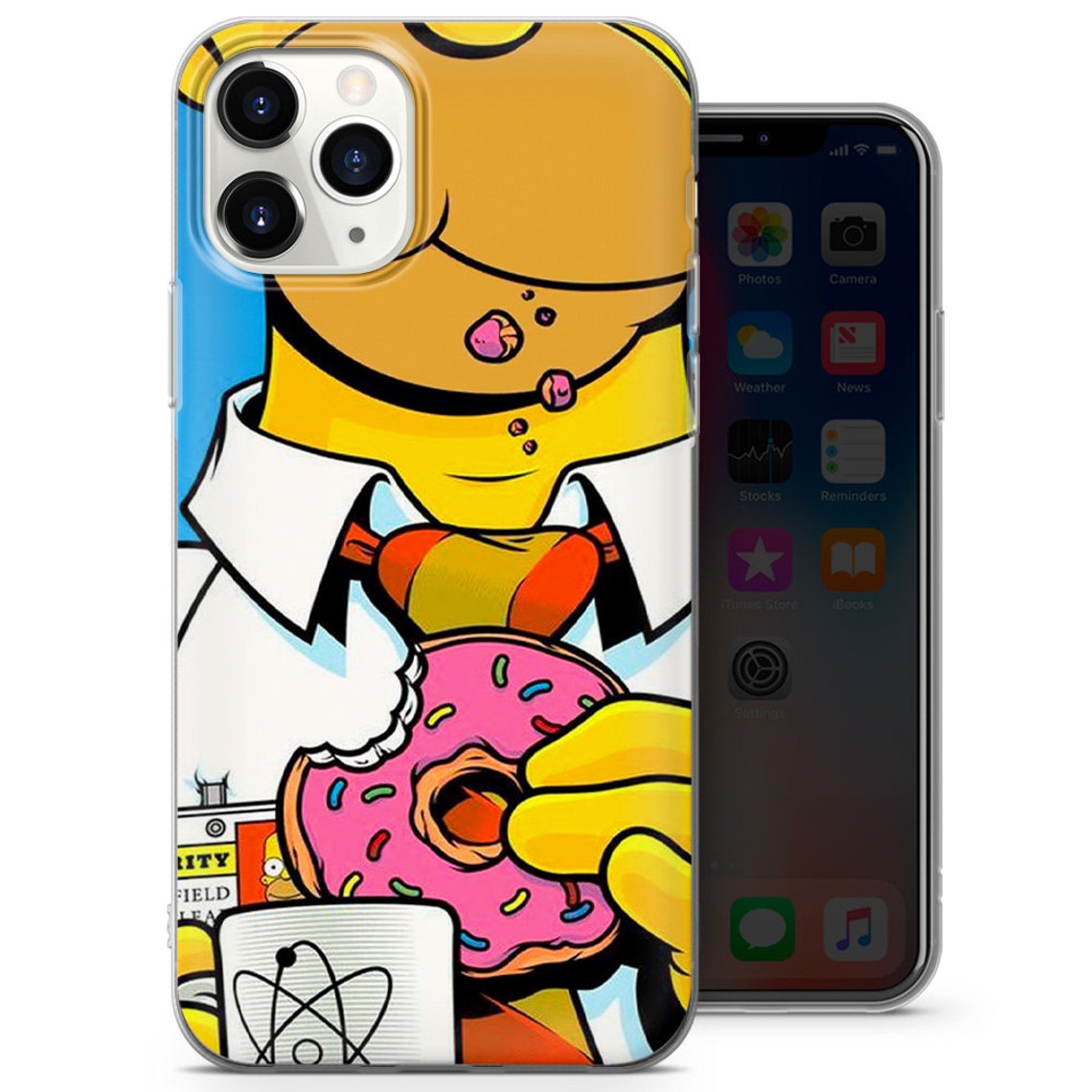 The Simpsons Phone Case Sipmsons Collage Cover fits iPhone | Etsy