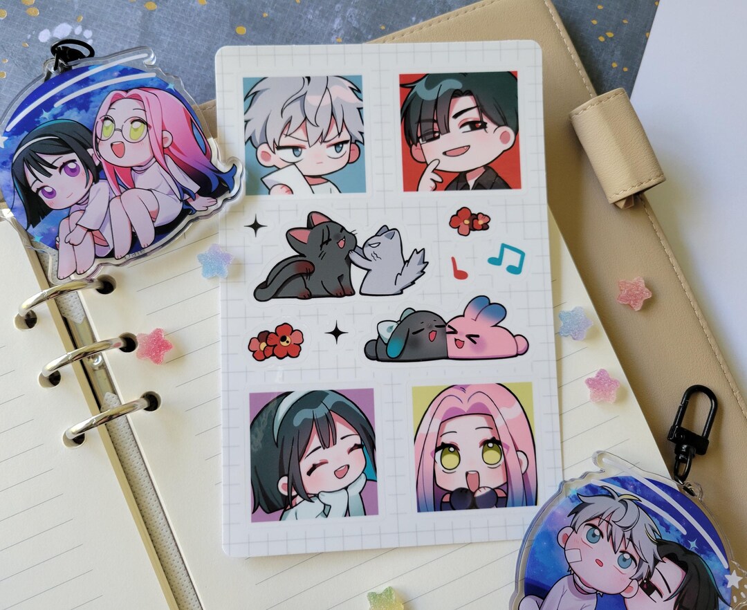 Alien Stage - Sticker Sheet - Etsy