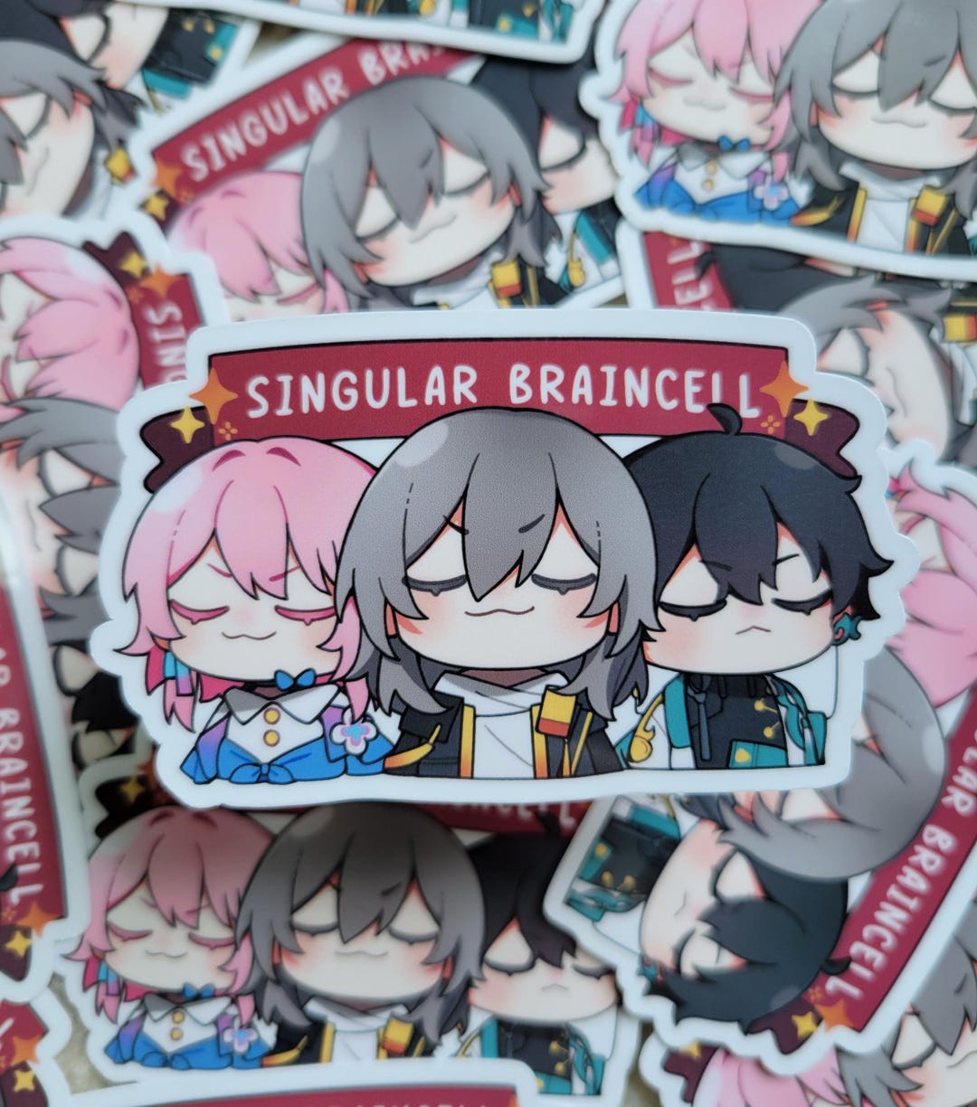 HONKAI STAR RAIL - Astral Express Trio Vinyl Sticker - Etsy