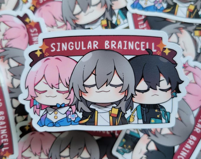 HONKAI STAR RAIL Astral Express Trio Vinyl Sticker - Etsy