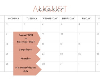 Weekly Planner Minimalist Planner Digital Planner Printable - Etsy