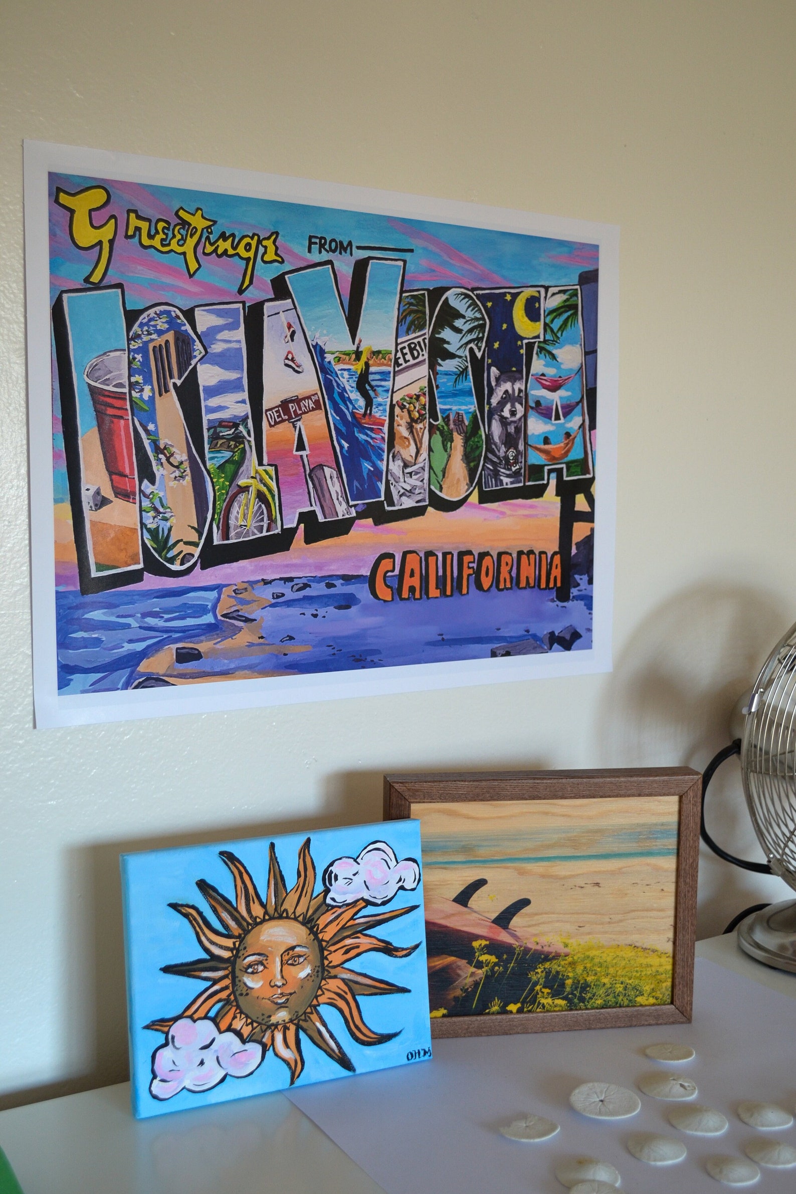Isla Vista, CA Poster | University of California, Santa Barbara UCSB ...