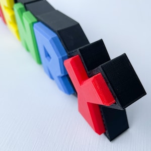 Custom Mario Style Name Sign | Personalized Desk Sign | Boy Gift for ...