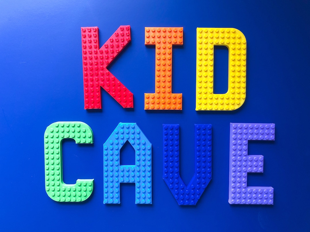 Kids Bedroom Decor | Wall Letters for Playroom or Bedroom | Large Wall ...