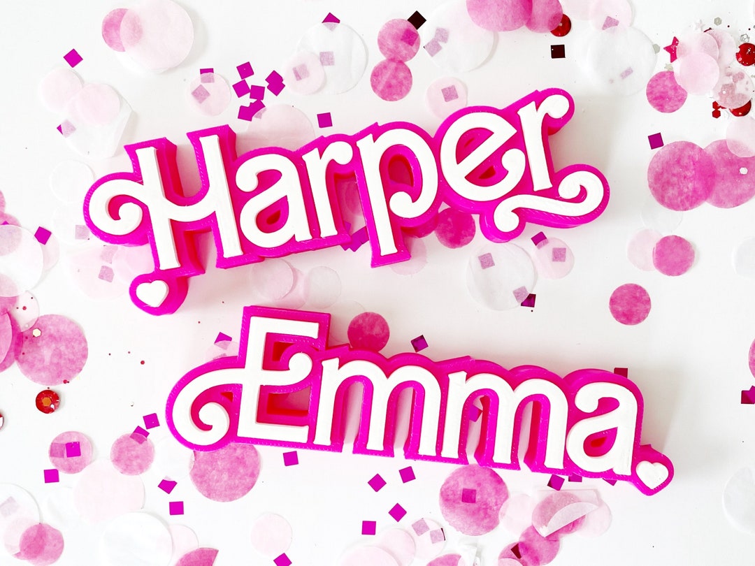 Custom Fashion Doll Style Name Sign | Personalized Desk Sign | Gift for ...