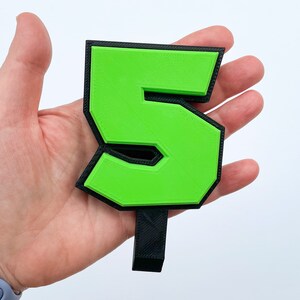 Number for Super Birthday | Cake Topper | Gaming Party | SNES Retro ...