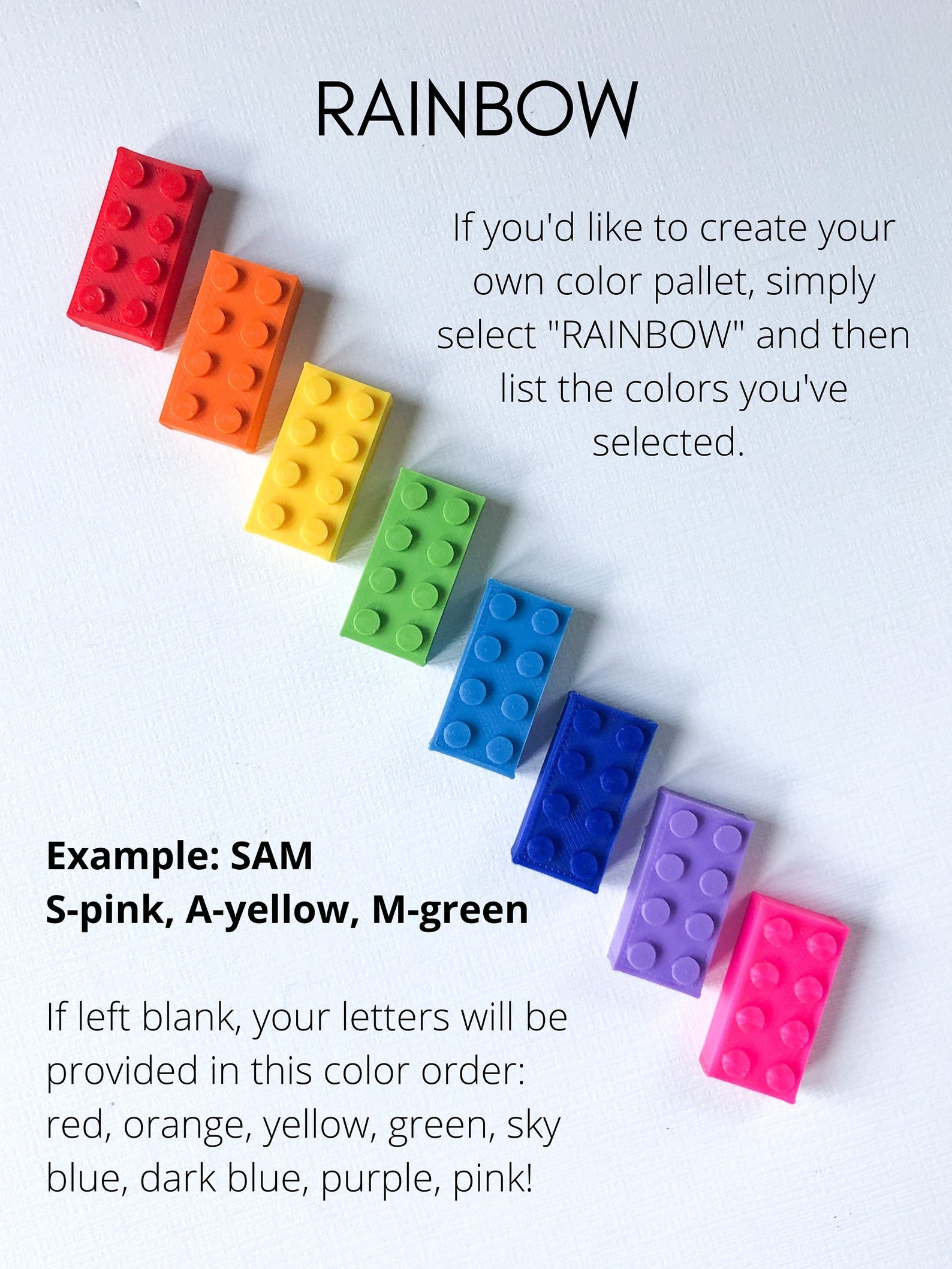 Kids Bedroom Decor Wall Letters for Playroom or Bedroom | Etsy